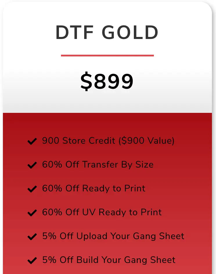 DTF GOLD PLAN — DTF Center