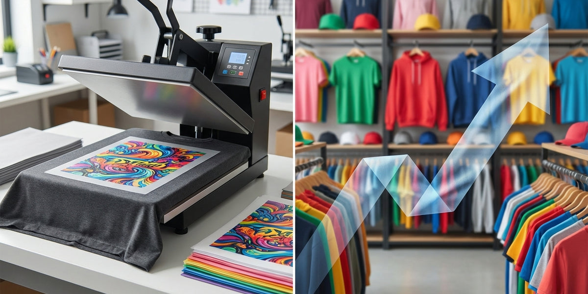 DTF Transfer Case Study: How to Boost Apparel Sales