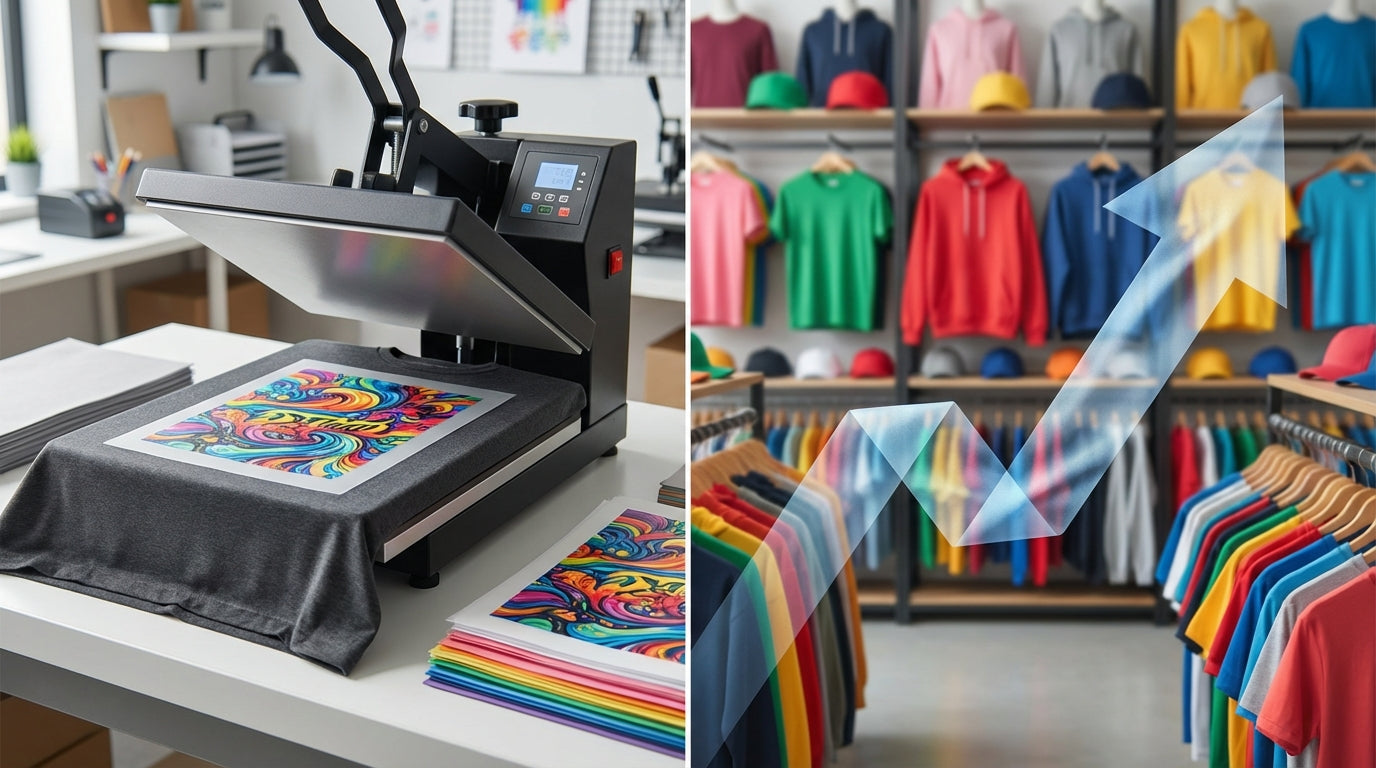 DTF Transfer Case Study: How to Boost Apparel Sales