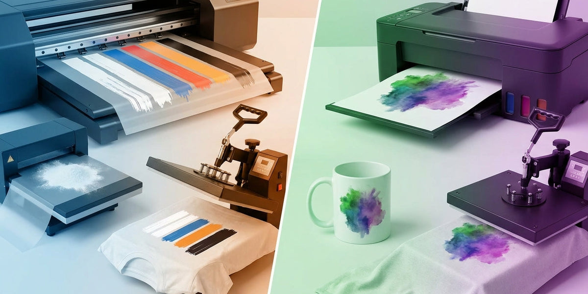 DTF vs Sublimation: 2026's Definitive Transfer Guide