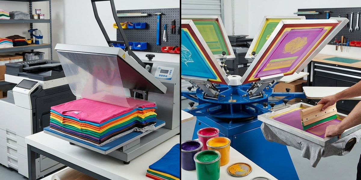 DTF Transfer vs Screen Printing: Which Is Right for You?