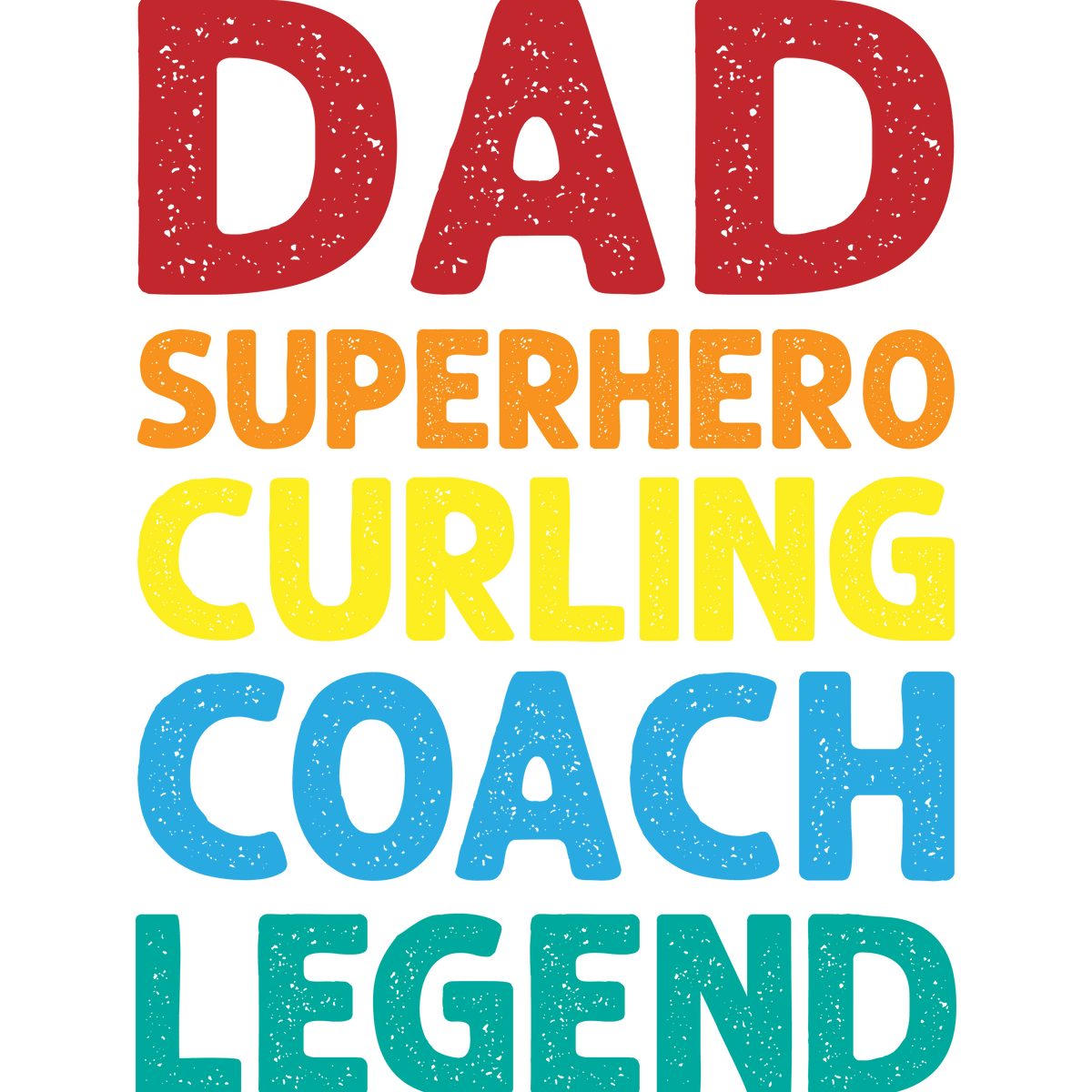 Superhero Dad Father's Day Design - DTF Ready To Press