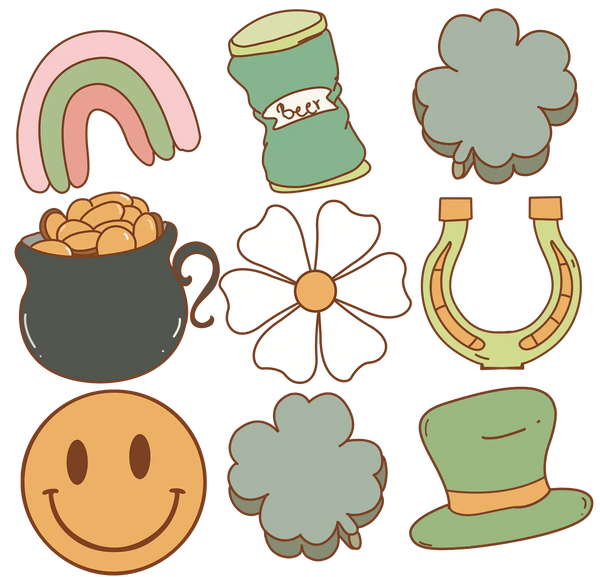 Lucky Charm Design - DTF Ready To Press - DTF CENTER