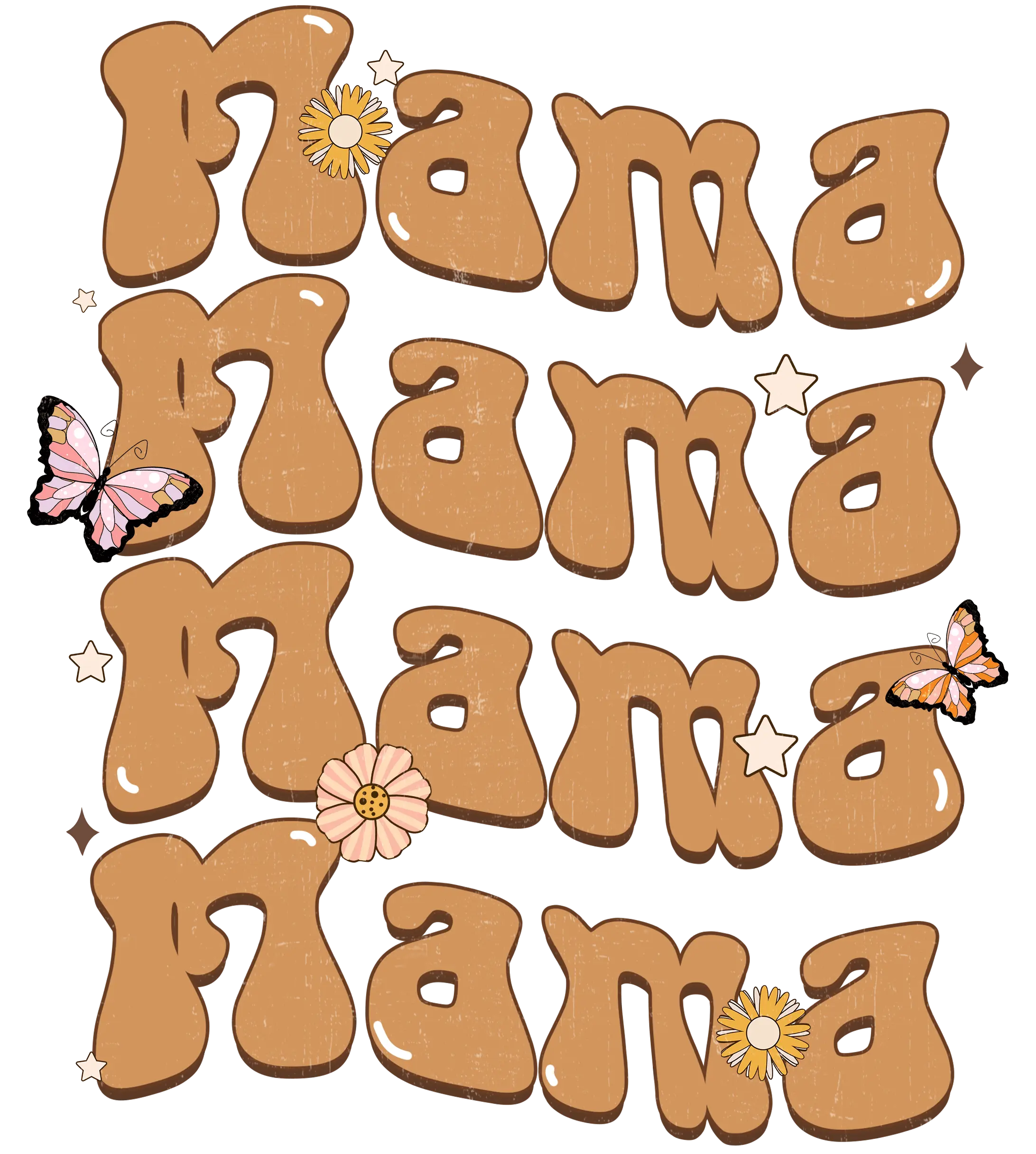 Cute Mother's Day Mama Design - DTF Ready To Press — DTF Center