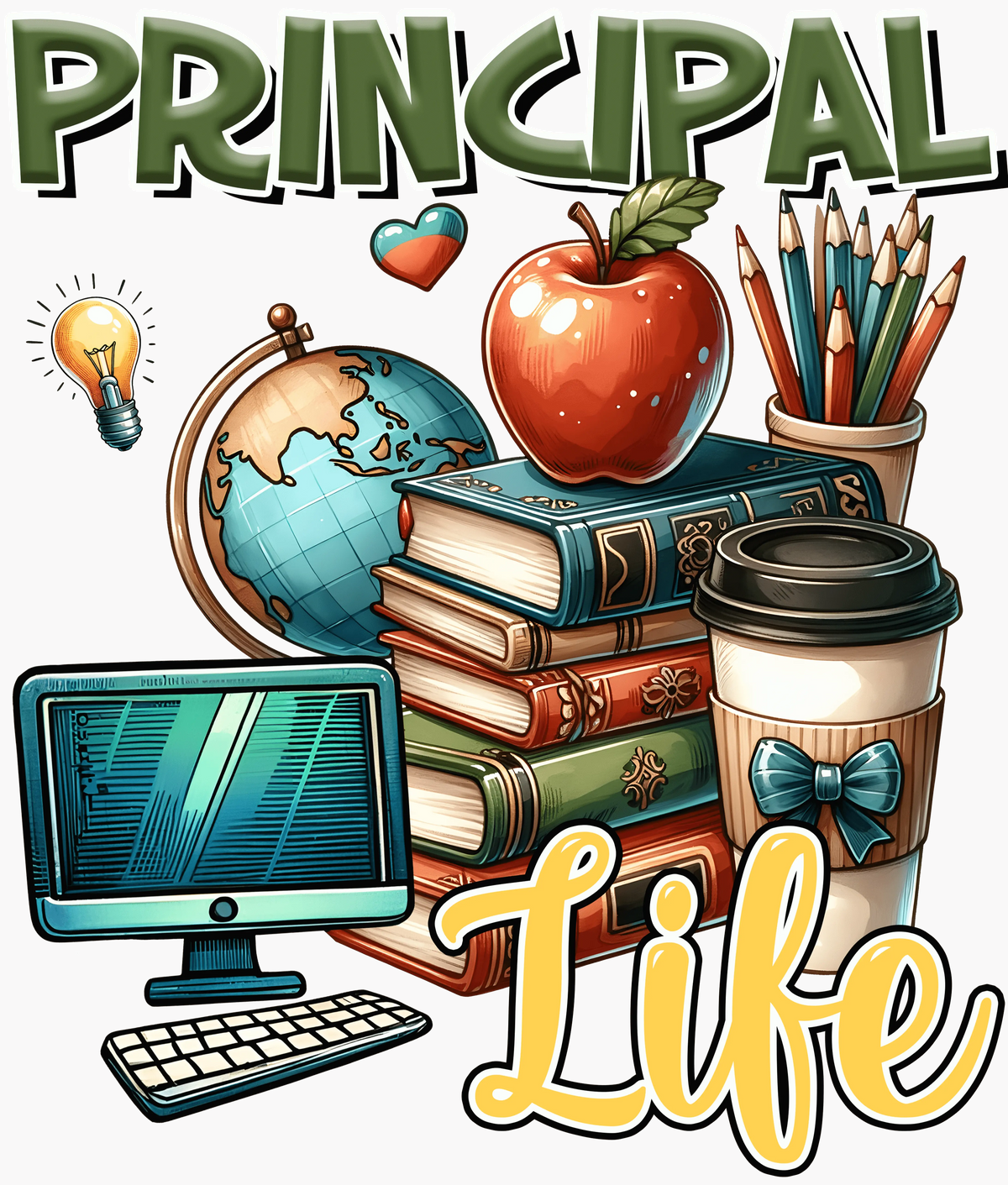 Principal Life Teacher Design - DTF Ready To Press — DTF Center