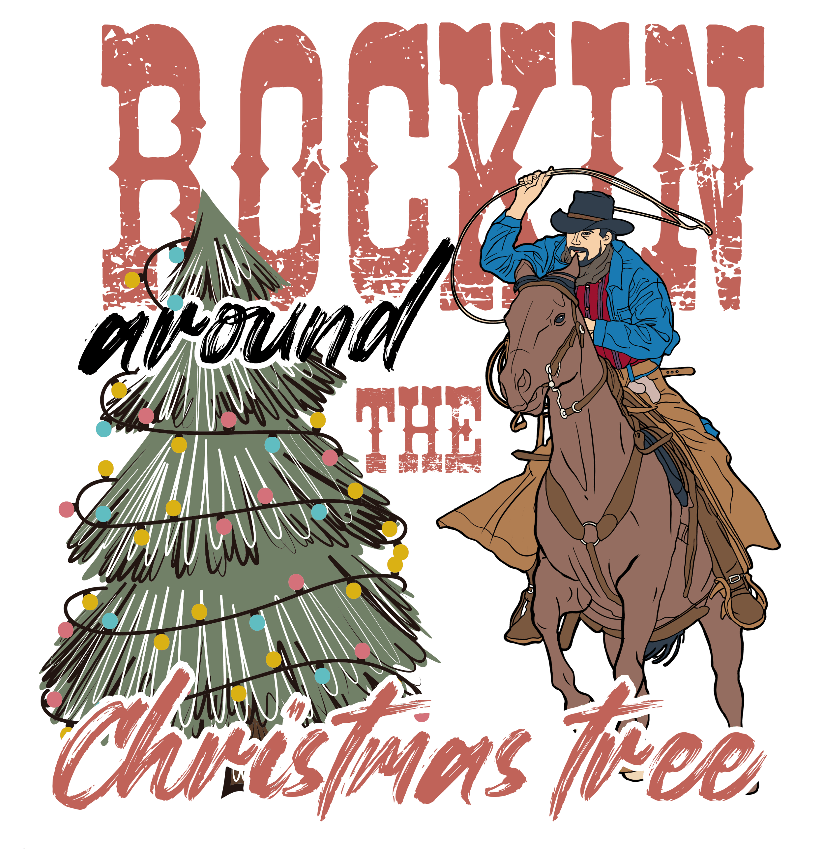 Christmas Tree Design - DTF Ready To Press — DTF Center