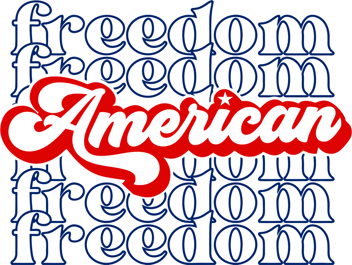American Freedom Design - DTF Ready To Press