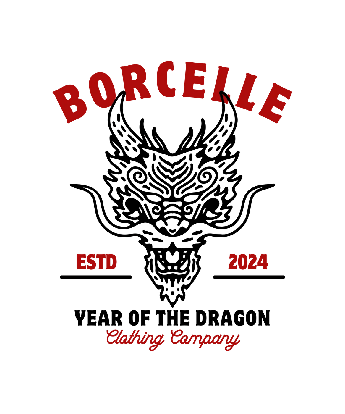 Borcelle Clothing Logo - DTF Ready to Press