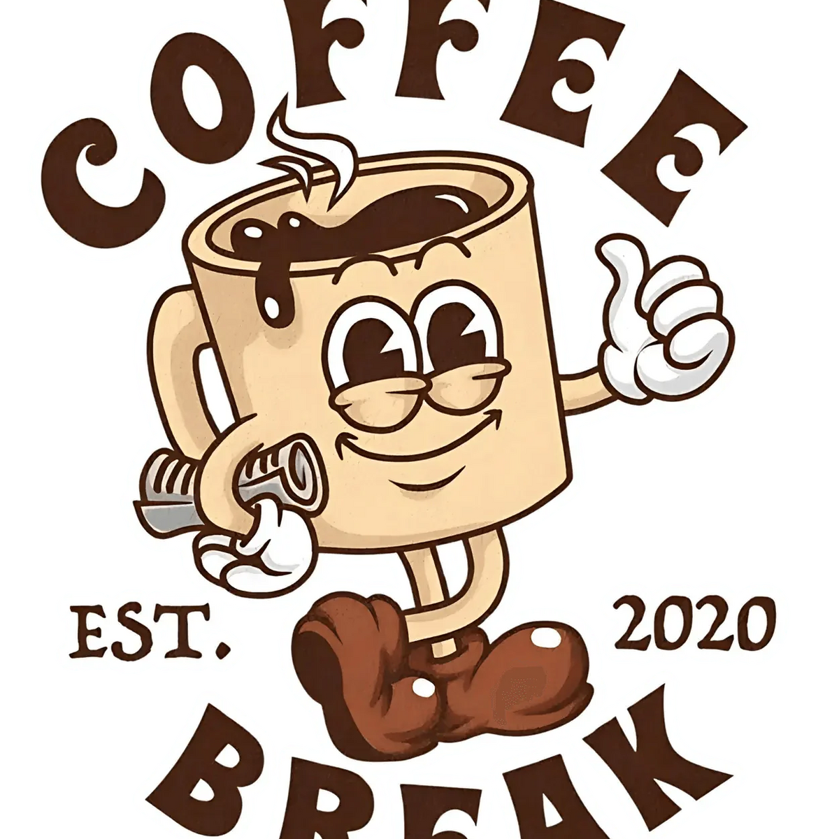 Coffee Break Mug - DTF Ready to Press