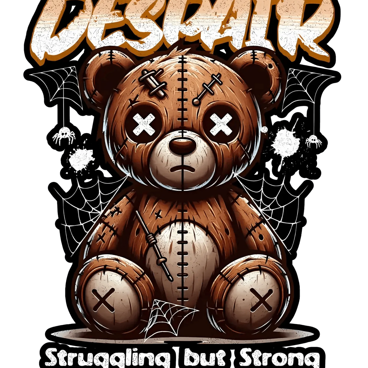 Despair Bear - DTF Ready to Press