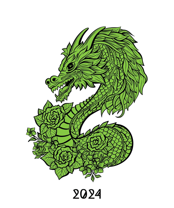 Dragon Artwork - DTF Ready to Press