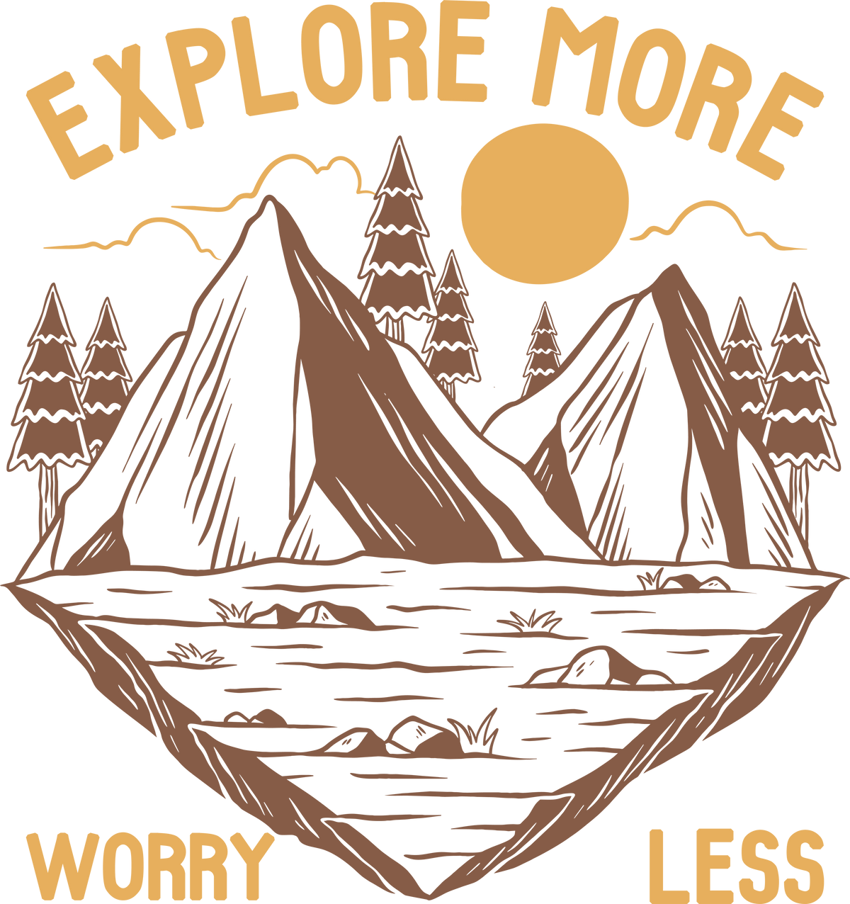 Explore More Design - DTF Ready To Press