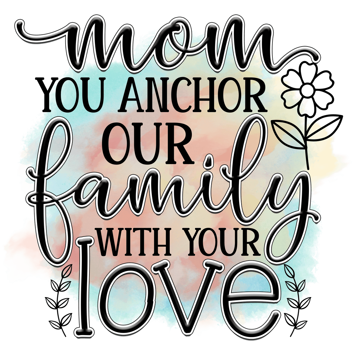 Cute Mama Design - DTF Ready To Press - DTF CENTER