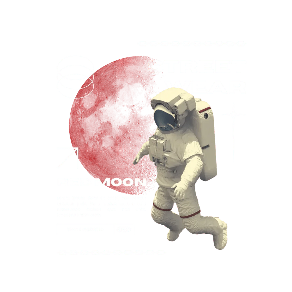 Red Moon Streetwear - DTF Ready to Press