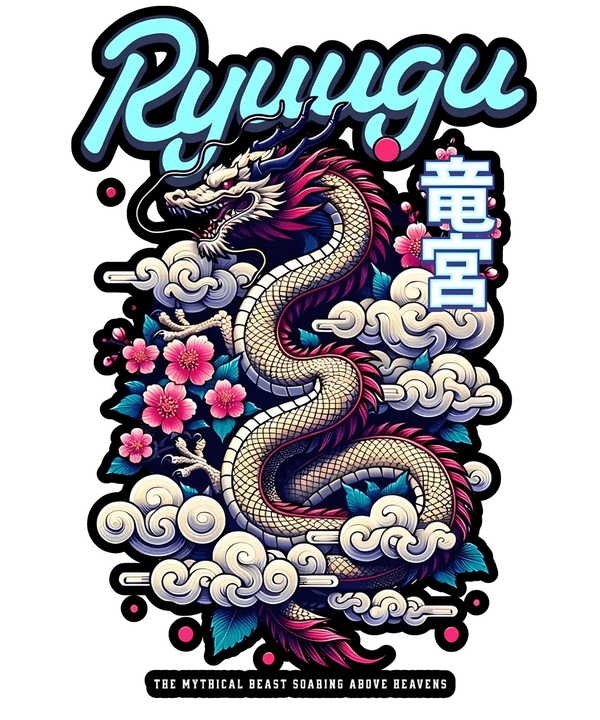 Ryugu Dragon - DTF Ready to Press