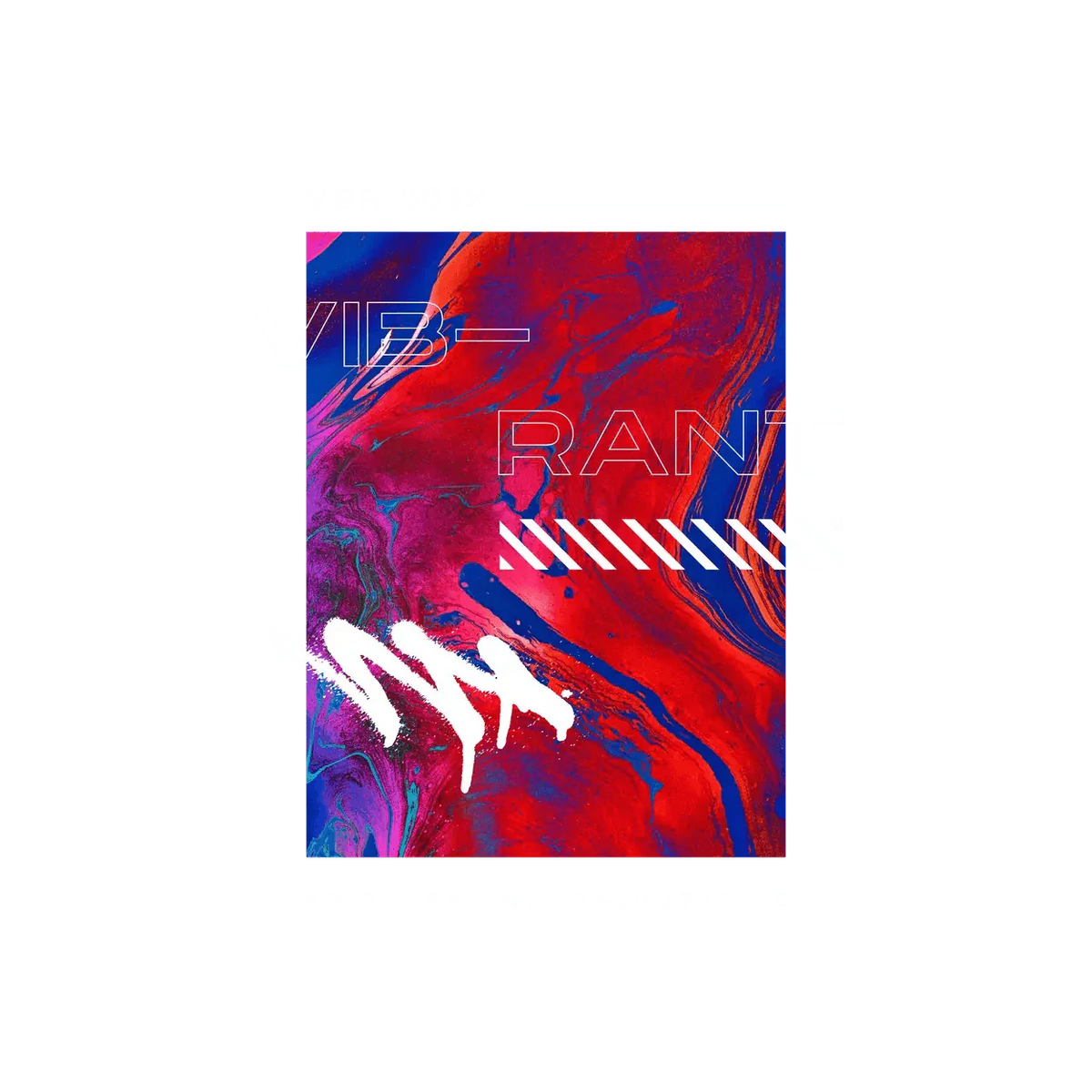Vibrant Swirls - DTF Ready to Press
