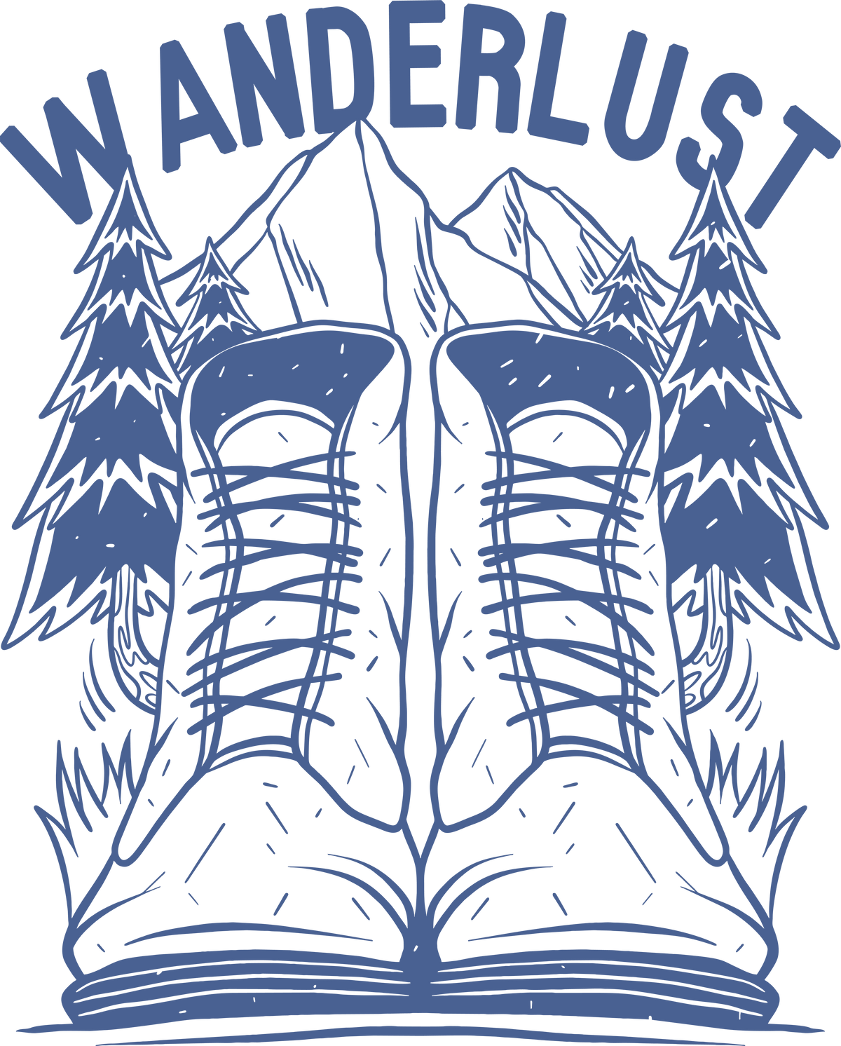 Wanderlust Design - DTF Ready To Press