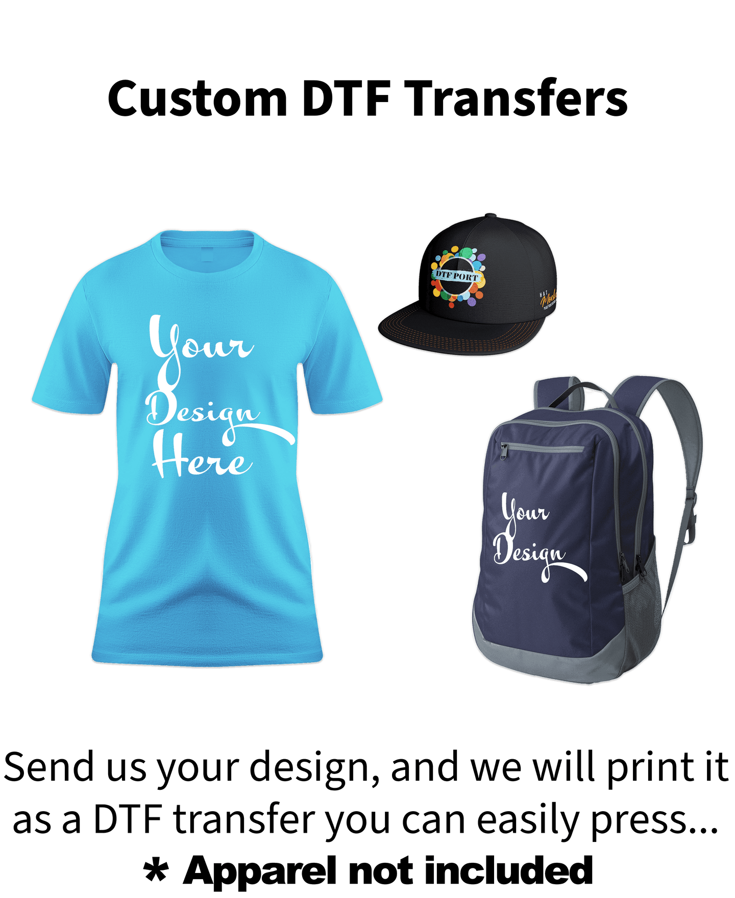 DTF Transfers | Custom DTF Printing Services | DTFCenter.com — DTF Center