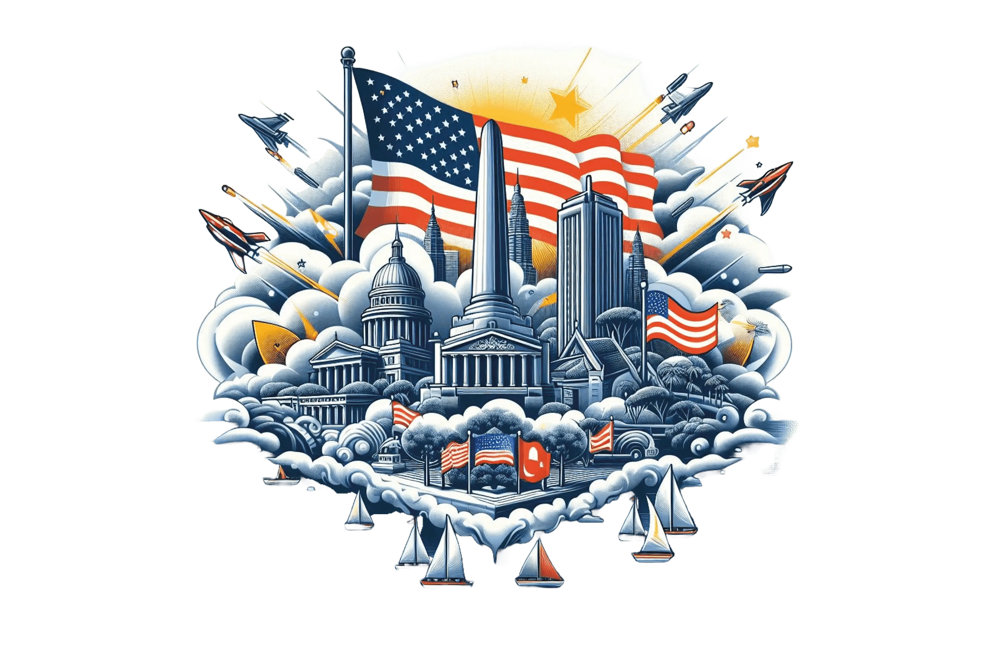 Cool USA Design - DTF Ready To Press — DTF Center