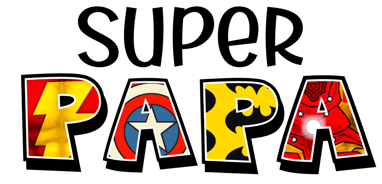 Super Papa Design - DTF Ready To Press