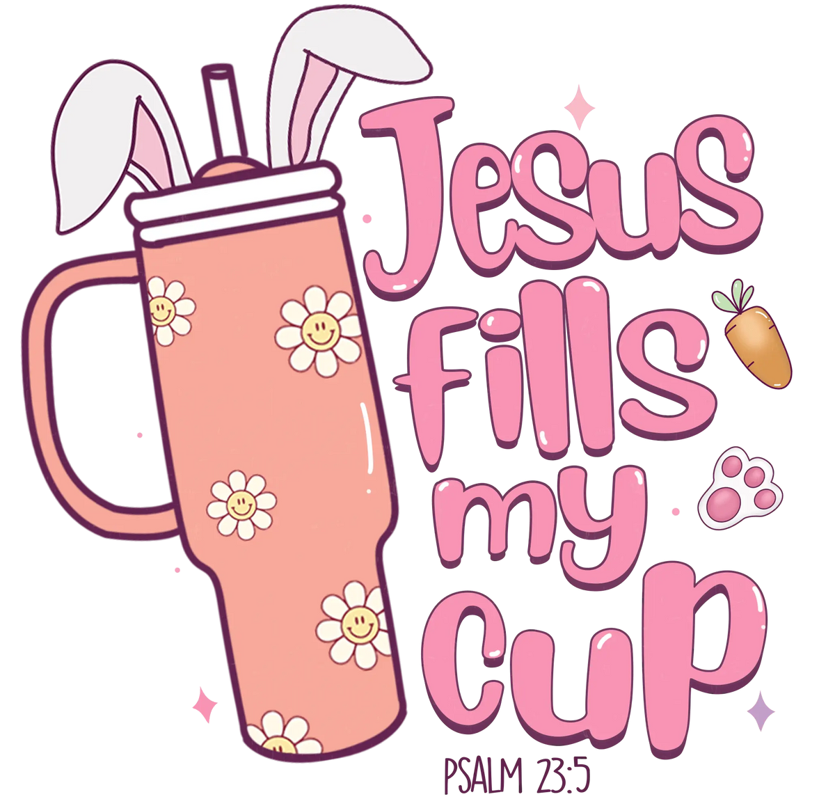 Happy Easter Bible Verse Design - DTF Ready To Press